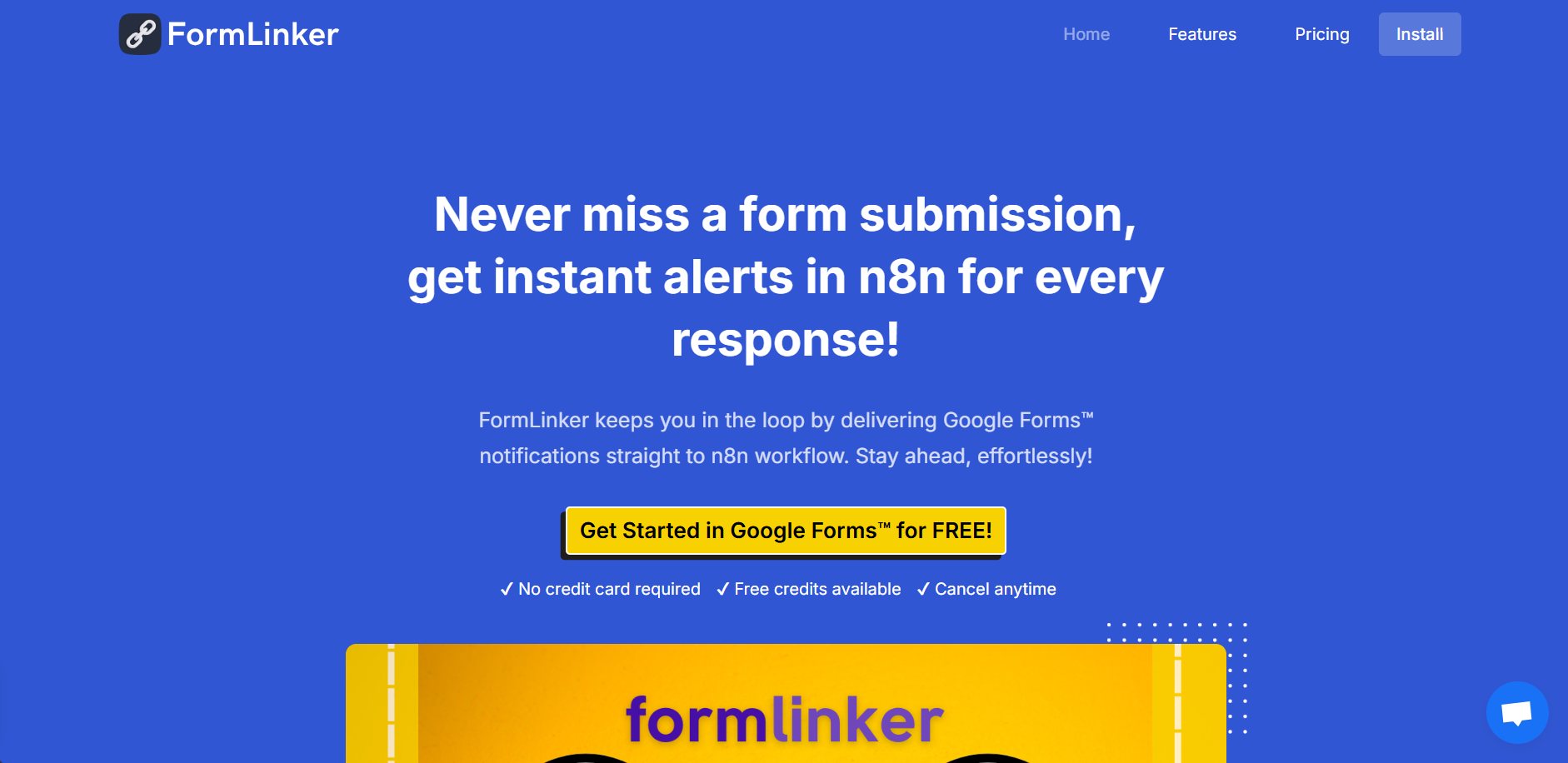FormLinker | Stay updated with n8n alerts
